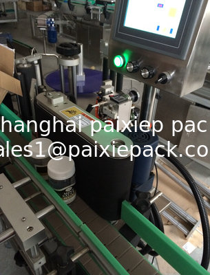 Sauce Plastic Bottle Automatic Labeling Machine / Label Applicator Machine supplier