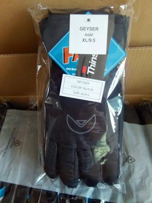 Adult polyester winter ski gloves supplier
