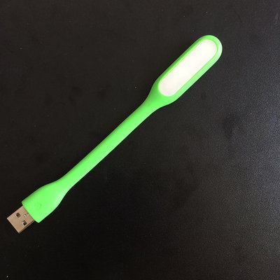 GREEN UNIVERSAL PORTABLE USB BENDABLE LED LIGHT PC LAPTOP POWER BANK