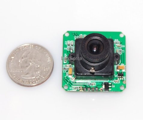 JPEG Color Camera Serial UART Interface (TTL level) (Size 32mm X 32mm)