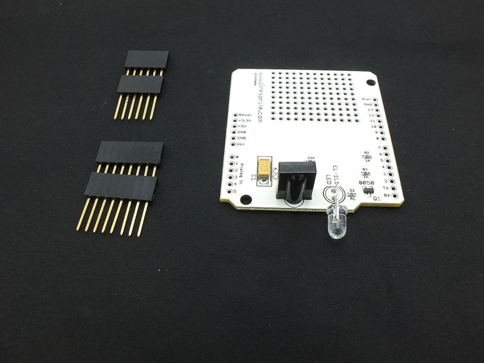 Infrared Shield for Arduino ( All source codes are provided.)