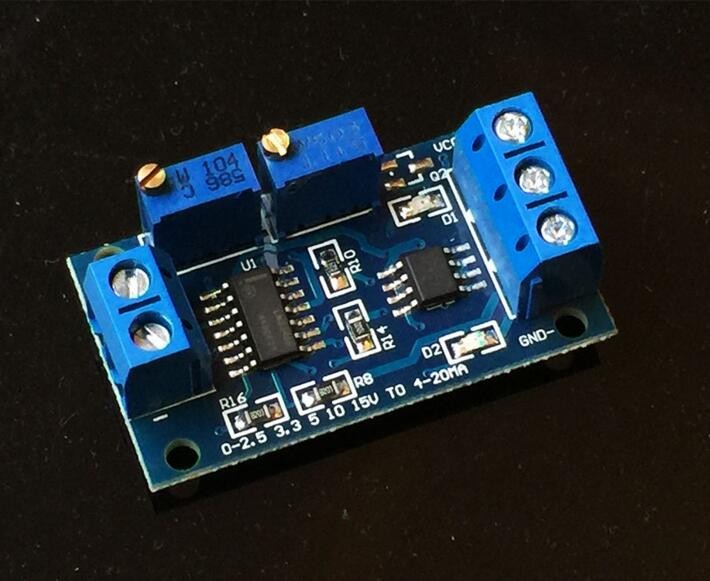 Voltage To Current Module 0-3.3V to  4-20MA Conversion Sensor Module
