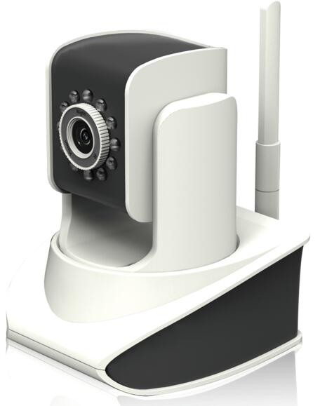 OpenHapp Plug and Play WiFi  720P HD IP Camera with Pan/Tilt and Audio/Video