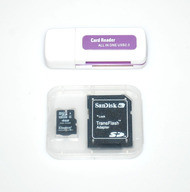 4GB Micro SD Memory Card with USB card reader/TF adapter