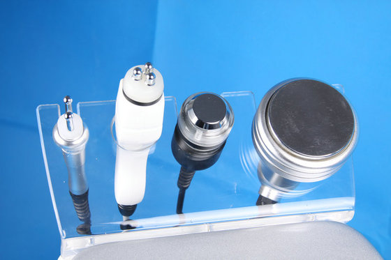 trip-polar RF Facial Skin Beauty Machine , Cryo head with LED 5Mhz