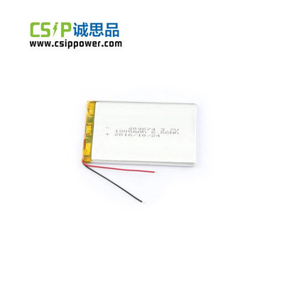 1800mAh 3.7 Lithium Polymer Battery , Charging Li Po Batteries 404674