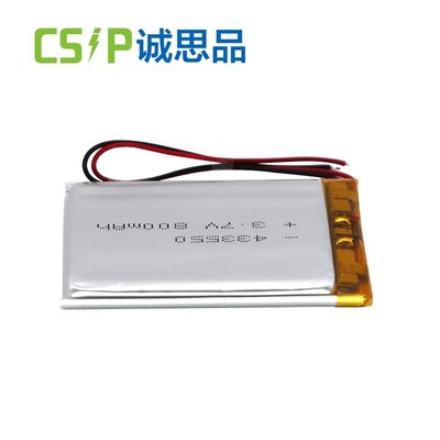 High Power Lithium Polymer Battery Pack 433550 800mah 3.7v KC Certification