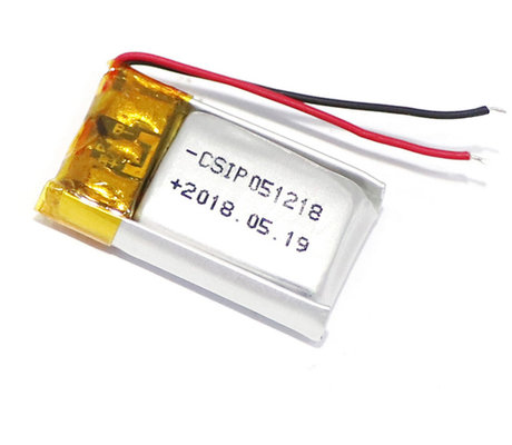 3.7v 60mAh 051218 Rechargeable Li - Ion Battery For Wireless Earphone