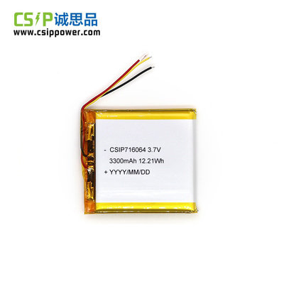 Power Tools Flat Lithium Polymer Battery 716064 3300mAh Low Self Discharge
