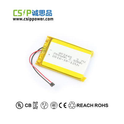 High Safety Rechargeable Lithium Polymer Battery 500 Times Cycle Life