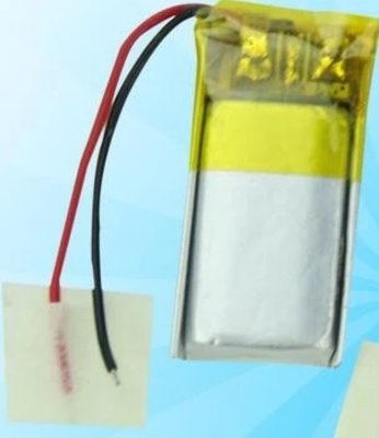 351020 45mAh Rechargeable Lithium Polymer Battery For Bluetooth