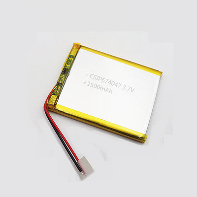 Moli Cell 674047 1500mAh Lithium Ion Battery Cells With UL1642 UL2054