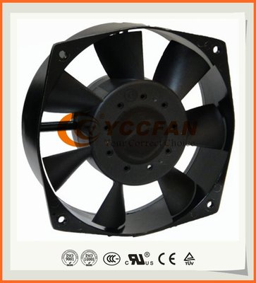 Standard 158x158x50mm Exhaust Axial Flow Brushless Cooling Fan 220V 230V 240V AC