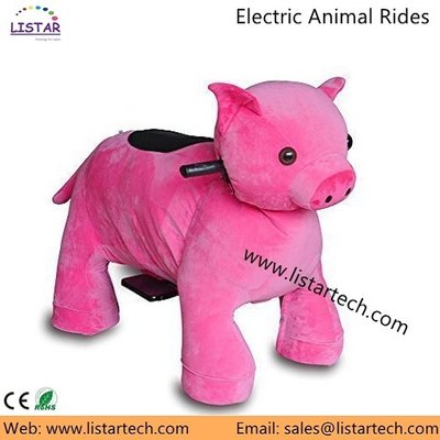 China Outdoor Amusement Park Rides, Coin Operated Plush Animal Rides, Kids Carnival on Horse supplier