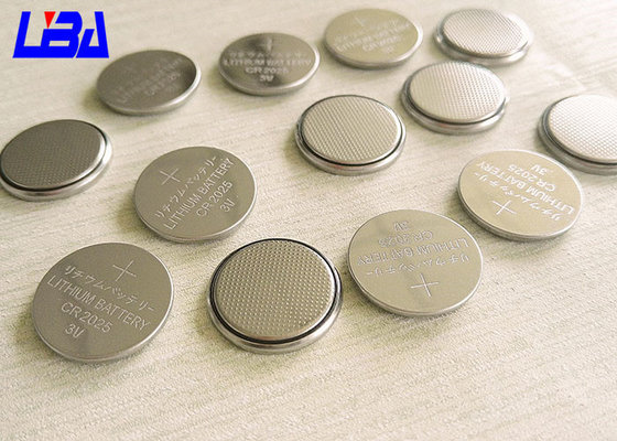 Light Weight CR2025 3V Battery Eco - Friendly Durable For Watch