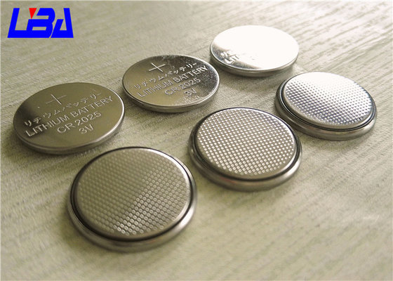 High Capacity 3v Coin Battery For Candle Light , 160mAh Lithium Battery Cr2025