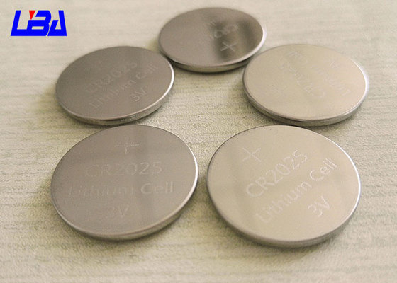 Rechargeable Button Cell Battery , 160mAh Maxell Cr2025 Lithium Battery