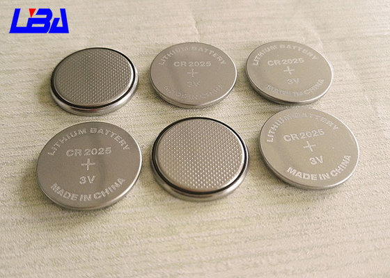 Transceivers And Radios CR 2025 Button Cell Battery , 160mAh  2.4g Lithium Coin Battery