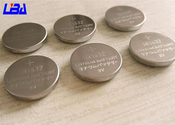 120mAh Zn/Mno2 CR1632 Button Battery CR1620 CR1220 CR2032 CR2450