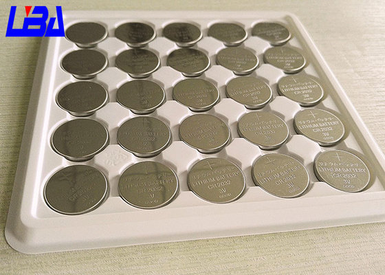 High Capacity  Button Cell Battery , Customized Cr2032 3 Volt Lithium Coin Battery