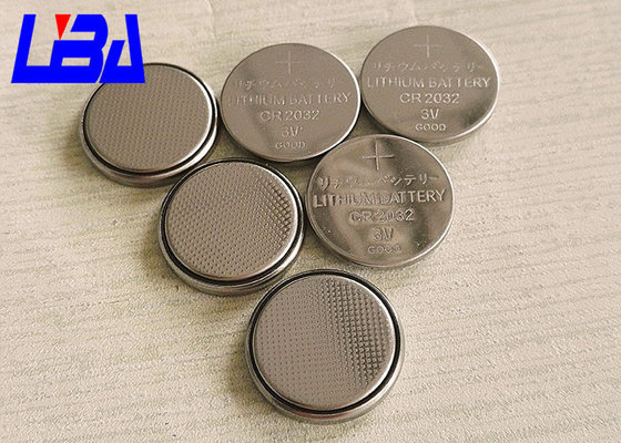 LiMnO2 Coin Cell Lithium Button Batteries Primary CR2032 3V 240mAh