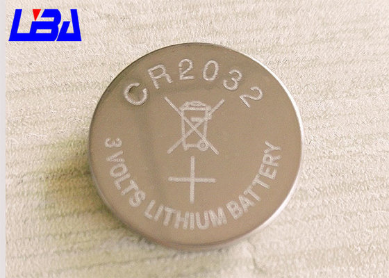 Primary Lithium Cell Battery , 240m Ah Rechargeable Coin Cell Battery 3 Volts