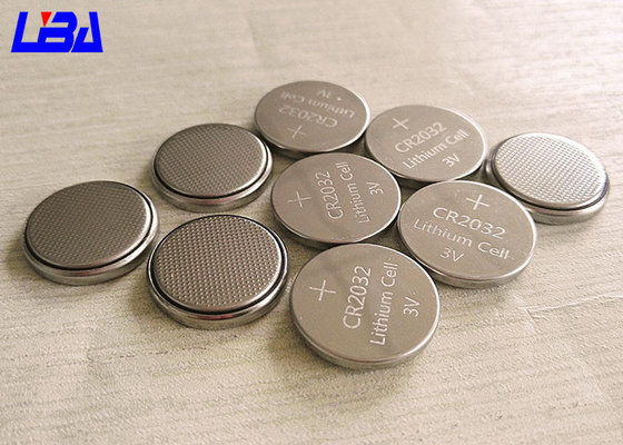 High Energy Density 3 Volt Lithium Battery , Customized Lithium Coin Cell Battery