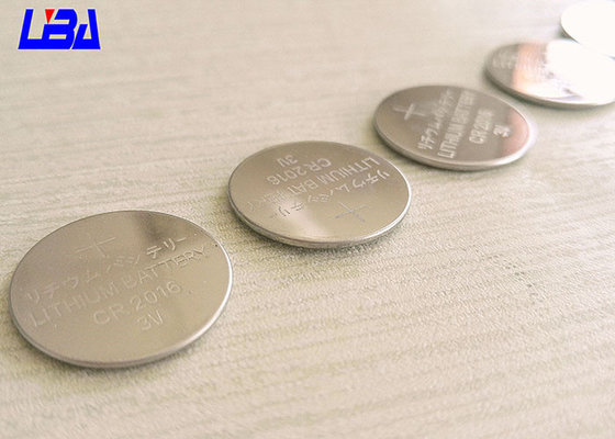 Medical Equipment Primary Coin Cell Battery , Standard Cr2016 Lithium Battery