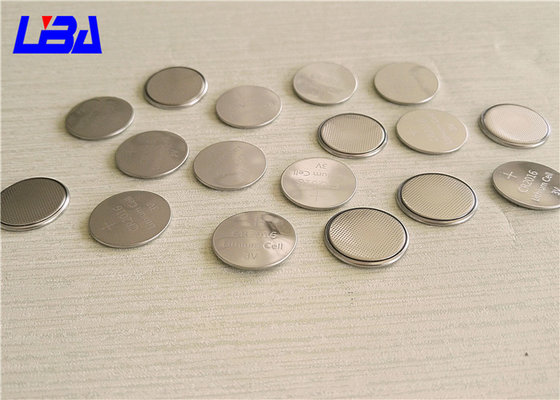 Button Cell Battery 90mAh Duration 1020h , Cr2016 3v Battery For Electronic Toys
