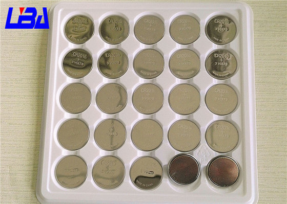 Eco - Friendly 3V 90mAh CR2016 Button Batteries Li-Mno2 For LED Gloves