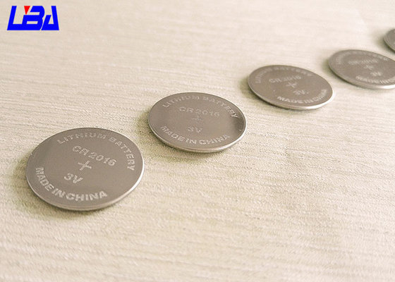 3V CR2016 Lithium Coin Type Batteries Light Weight Non Rechargeable
