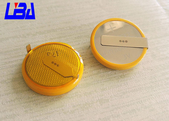 240mAh 3V CR2032 Battery With Solder Tabs Environment Friendly