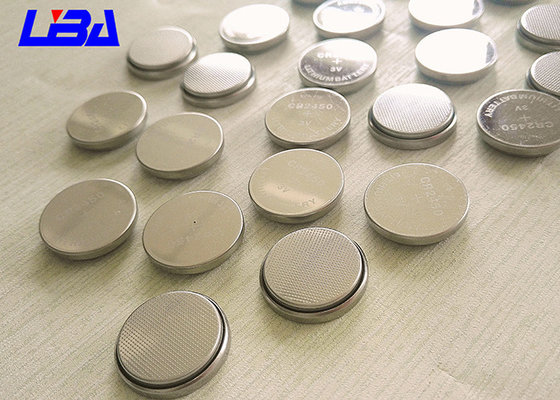 Lithium Manganese CR2450 Button Battery  Light Weight CR1220 CR2477 CR2430