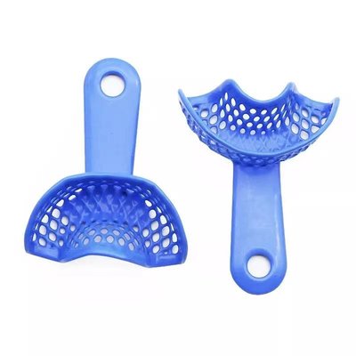 Dental impression tray Autoclavable Upper Lower Metal Impression Denture Trays S/M/L