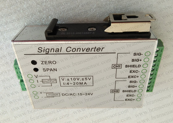 Analog Load Cell Signal Amplifier with Guide Rail (BRS-AM-103-D)