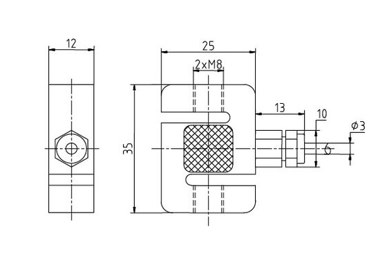 micro Tension load cell with small height