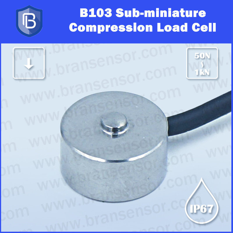 1000N Sub-miniature Load Cells and Force Sensors for Compression force testing machine