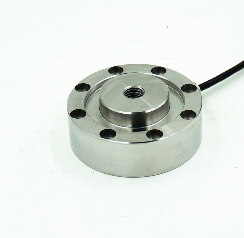 Wheel type load cell for testion and compression