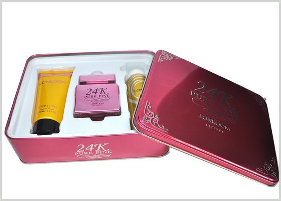 24k Pure Pink Perfume Gift Sets With Deo Spray / Parfum / Shower Gel