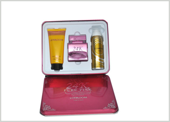 24k Pure Pink Perfume Gift Sets With Deo Spray / Parfum / Shower Gel