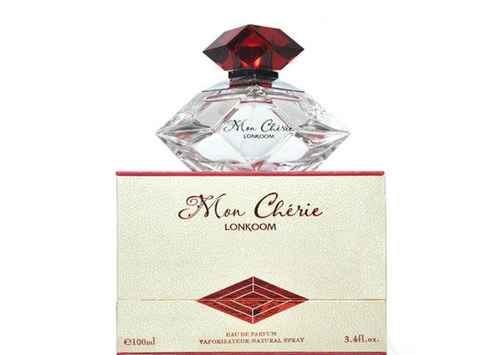 Crystal Shape Custom Perfume Mon Cherie For Skin Care Different Smell