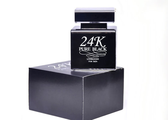 Lonkoom 24k Pure Black Perfume , Woody Fragrance Perfume For Male