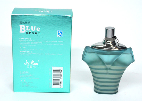 Eco Friendly Blue Woody Spicy Perfumes , Male Eau De Toilette Cologne
