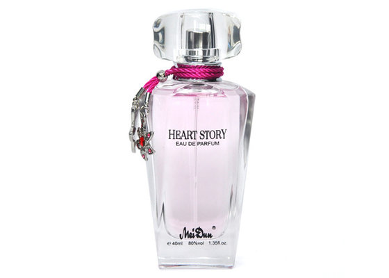 Lovely Glass Bottle Heart Story Meidun Perfume For Young Lady
