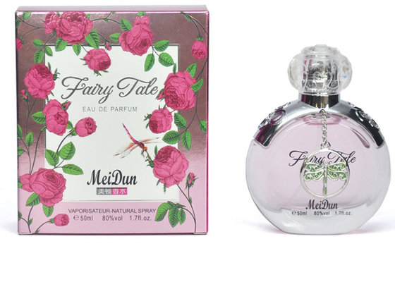 Unique Design Fruity Floral Perfume With Glass Bottles Long Lasting