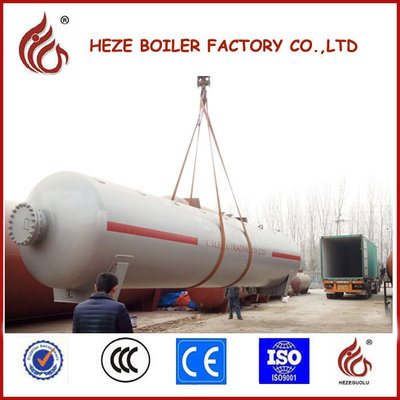 Silver Color 12mm thickness carbon steel plate 30m3 LPG Tank Made in China