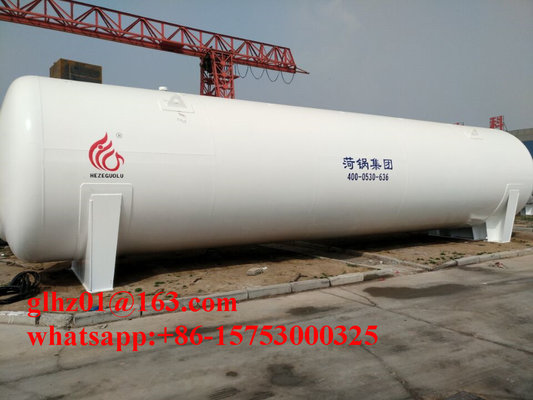 White 30Cubic Meter Vertical Horizontal LNG Tank with Stainless Steel