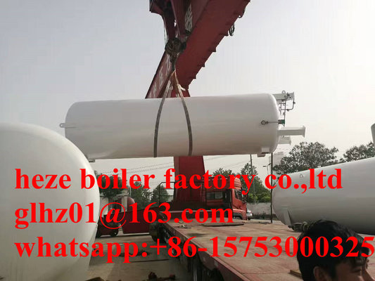 White 30Cubic Meter Vertical Horizontal LNG Tank with Stainless Steel