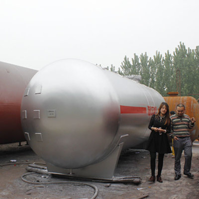 Gas Station Used 10M3 Horizontal LPG Tank Made in HEZE BOILER FACTORY