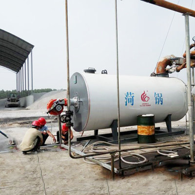 1200000Kcal/h natural gas or diesel oil fired thermal oil boiler heater with Italy burner